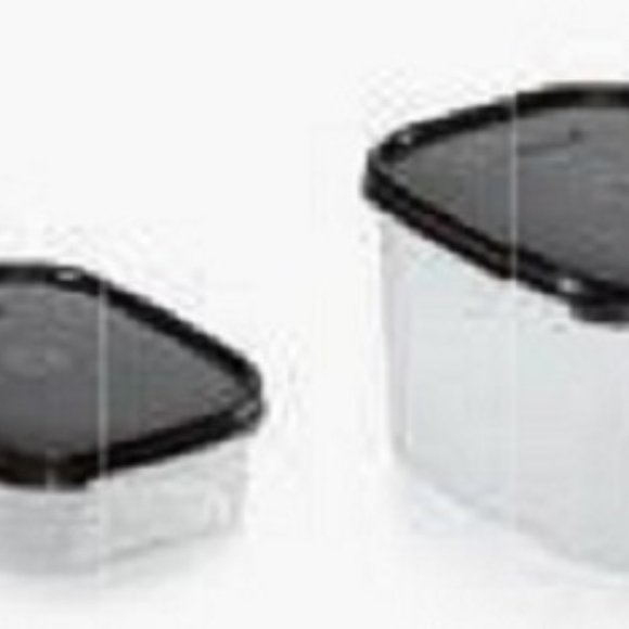 Tupperware | Kitchen | Tupperware Mod Mates Mini Rectangle Black 42pc ...